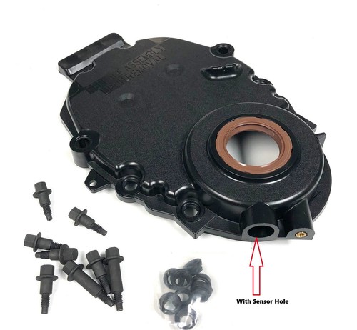 1996-2002 Chevy GMC 5.0 305 5.7 350 Vortec Timing Cover with Crank ...