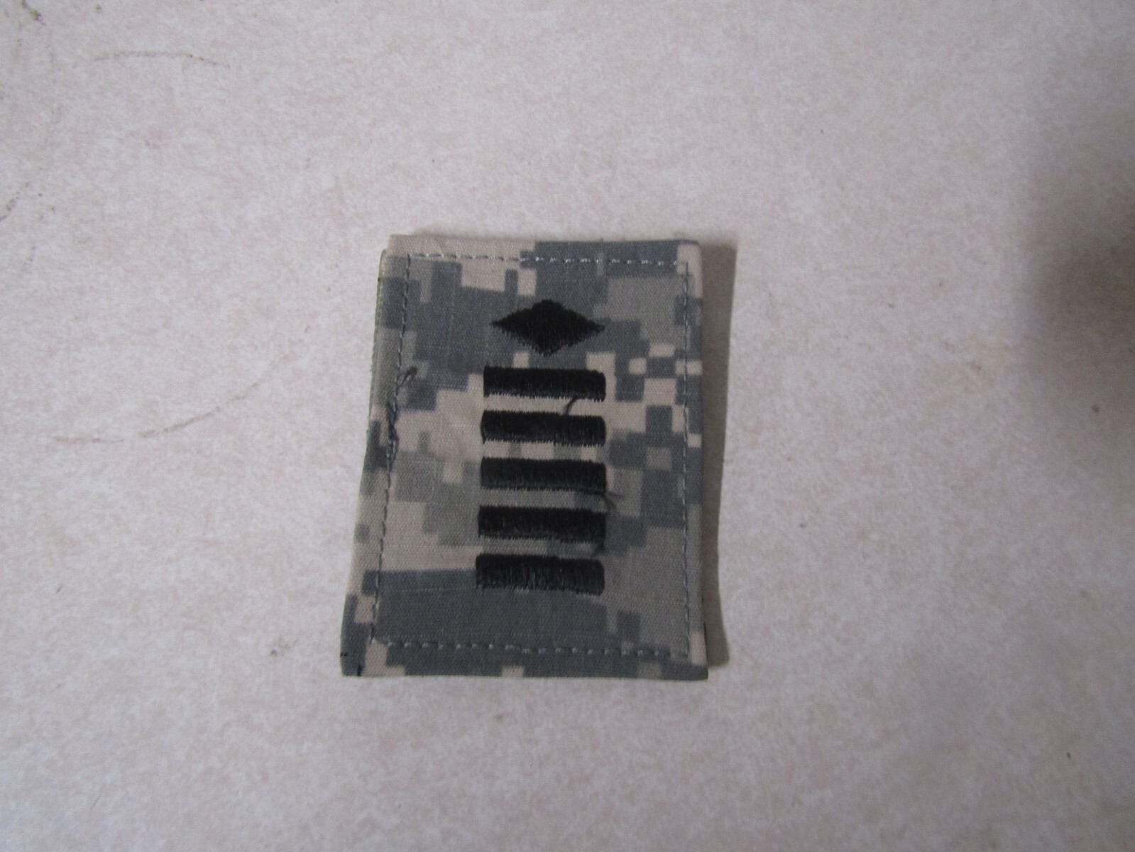 MILITARY PATCH HOOK & LOOP ACU NAVY JROTC RANK CADET LIEUTENANT COLONEL ...