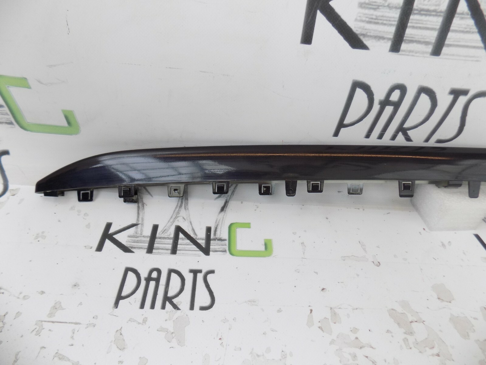 FIAT 500 ABARTH 595 2016-ON FACELIFT REAR BUMPER TRIM IN BLACK ...