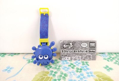 Splatoon 3 Splash Character Watch Blue Octopus Gacha Capsel Toy Japan ...
