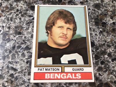 1974 Topps Parker Brothers Pro Draft Football #9 Pat Matson EX | eBay