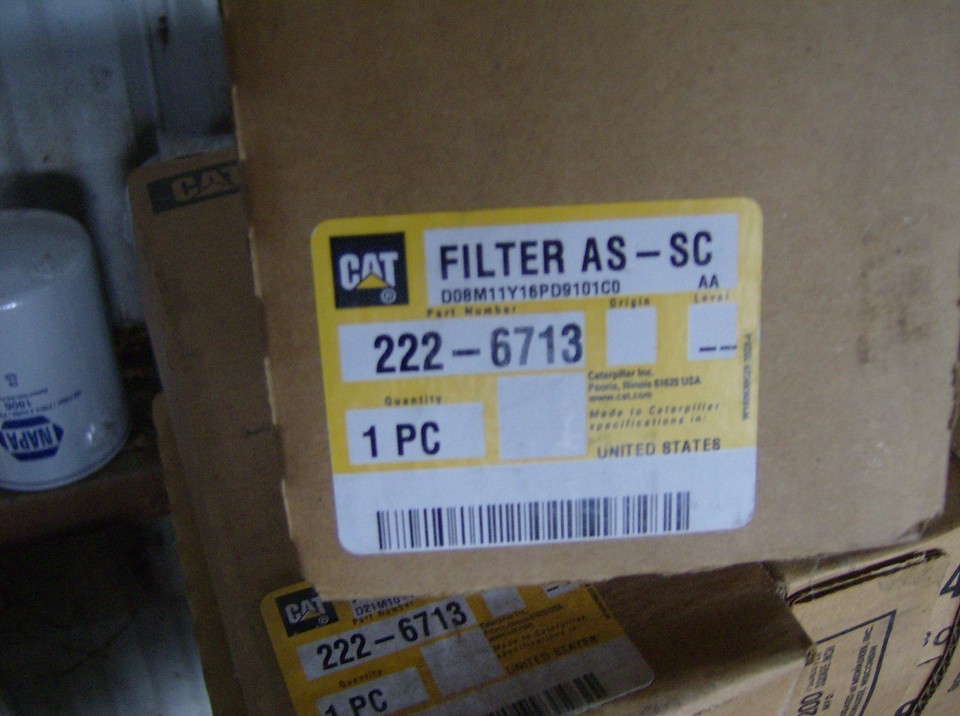 CAT CATERPILLAR HYDRAULIC FILTER 222-6713 | eBay