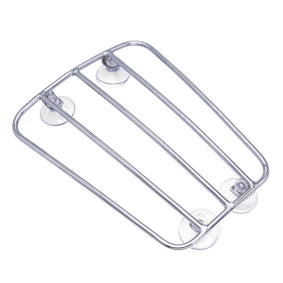 Universal Motorcycle Suction Cup Fuel Gas Tank Parcel Rack For Harley ...