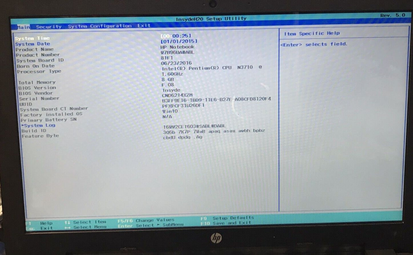 HP Laptop RTL8188EE 500 GB 4gb RAM Windows 10 Intel Pentium Processor ...