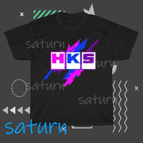 HKS Retro Pattern Logo T-Shirt Funny Size S to 5XL | eBay