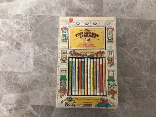 Vintage 1980 The Tiny Golden Library 12 Book Set Dorothy Kunhardt Garth ...