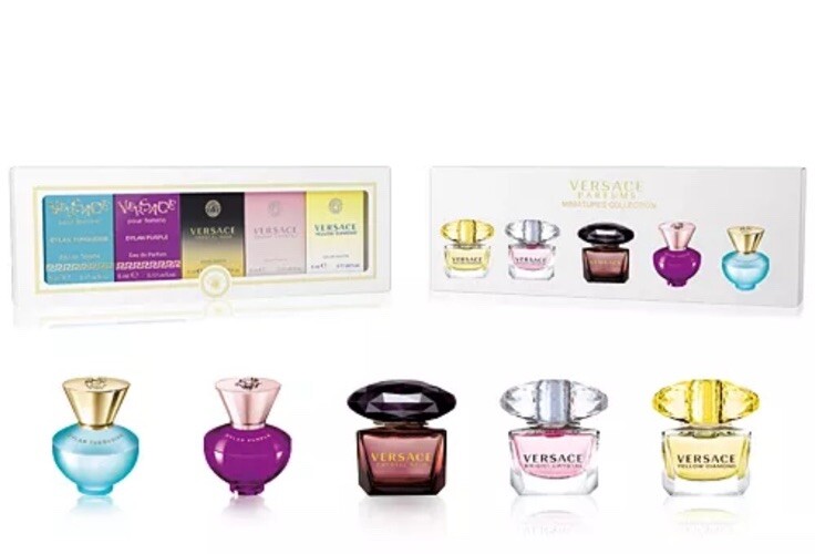 BRAND NEW Versace 5-Pc. Miniature Fragrance Discovery Set | eBay