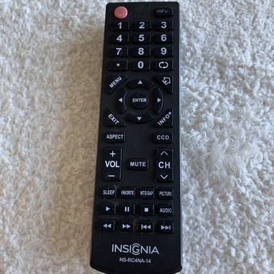 Original New INSIGNIA TV Remote Control NS-RC4NA-14 For All Insignia ...