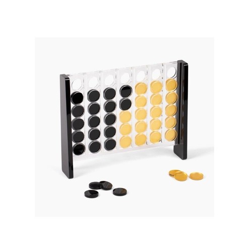 Unique Four in a Row - Acrylic 4 in a Row Game - Board Game Decor | eBay