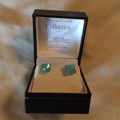 Earrings Swarovski Elements Byzantium Collection London | eBay