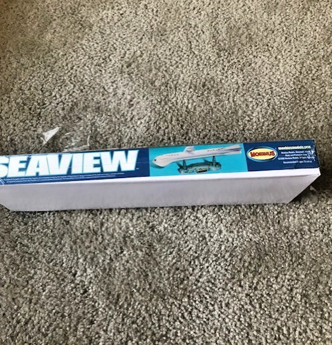 Moebius Models 1:350 Seaview Submarine Voyage to The Bottom of The Sea ...