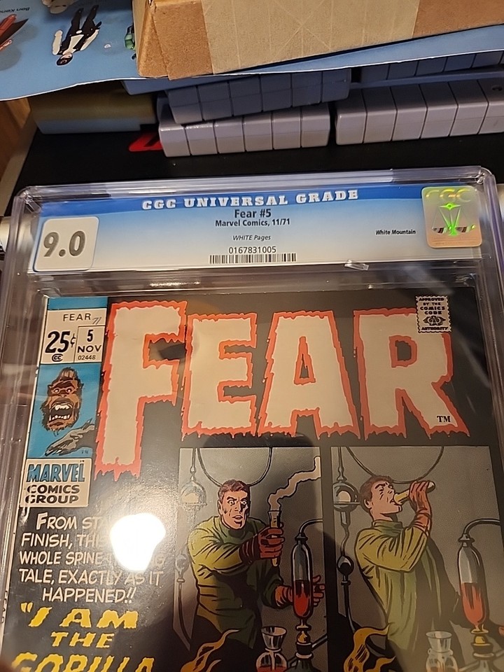 Fear #5 CGC 9.0 1971 0167831005 | eBay