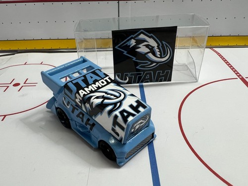 NH L Utah Mammoth Hot Wheels Zamboni Custom Made 43 | eBay
