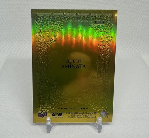 Queen Aminata 2024 AEW Allure Doubloons SSP Case Hit 1:144 Packs | eBay