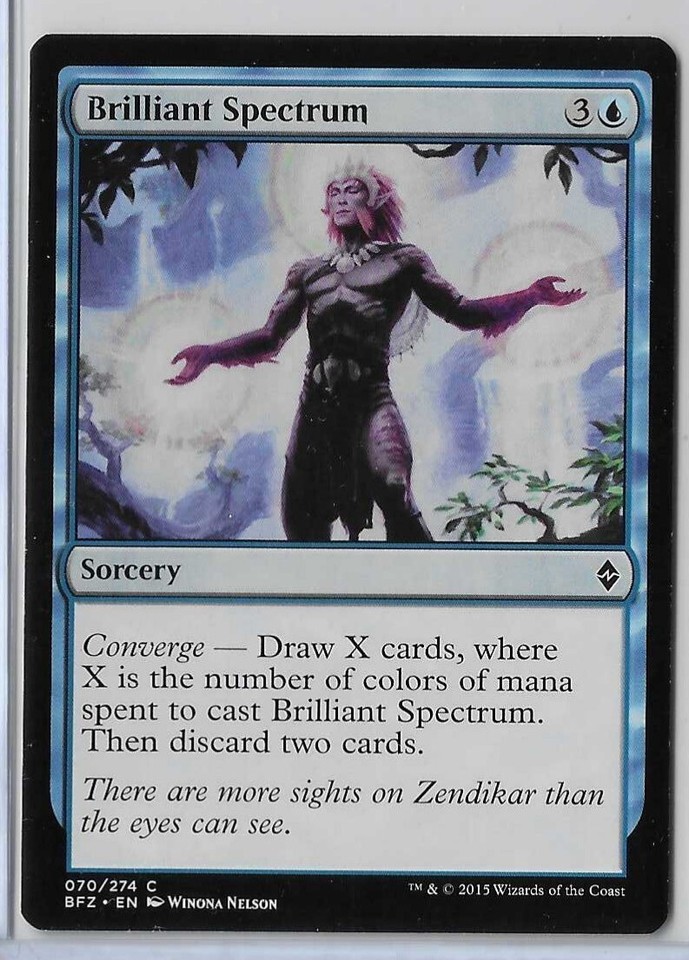MTG Brilliant Spectrum Battle for Zendikar (BFZ) Common Magic #070/274 ...