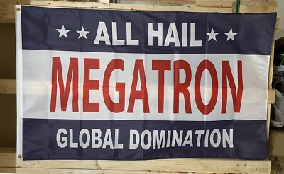 Donald Trump Flag FREE SHIP All Hail Magatron Vote Republican USA Sign ...