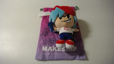 Boyfriend Plush Friday Night Funkin Newgrounds Steam Makeship Only 7283 ...