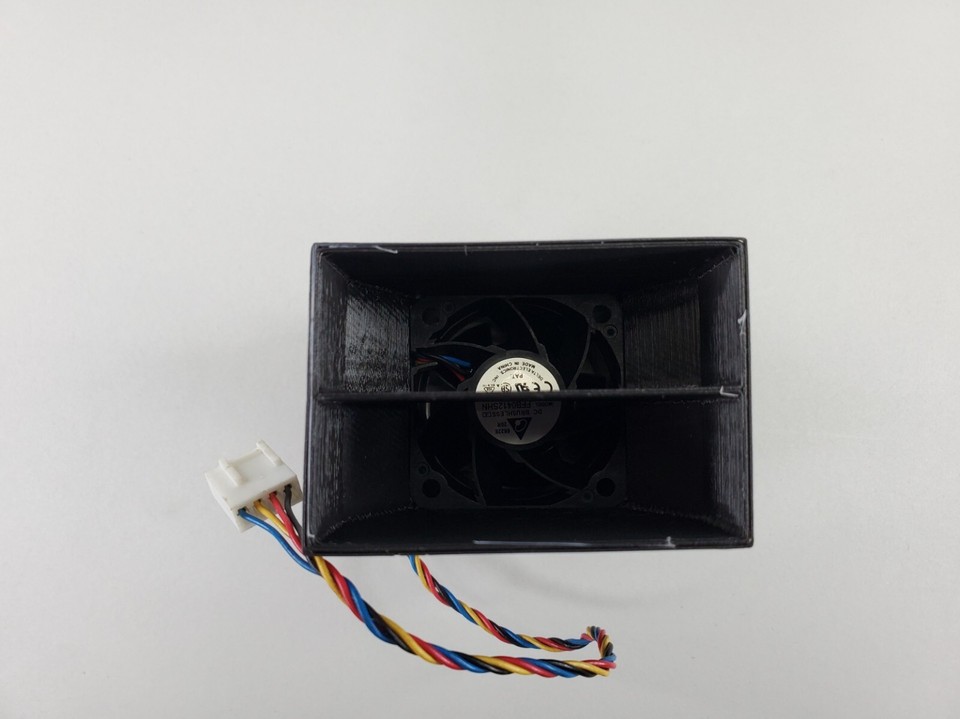 Nvidia DUAL Tesla Cooling Fan Shroud Mounting T4 P4 M4 GPU Accelerator ...