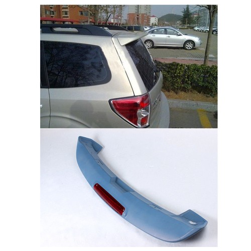 Unpainted ABS Roof Spoiler Rear Wing W/LED for Subaru Forester S3 ...