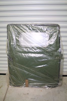HMMWV ARCTIC TYPE RIGHT FRONT DOOR COMPLETE HANDLES/HINGES HUMVEE ...