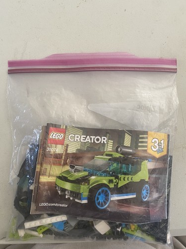 USED COMPLETE LEGO Creator 31074 Rocket Rally Car 3-in-1 | eBay