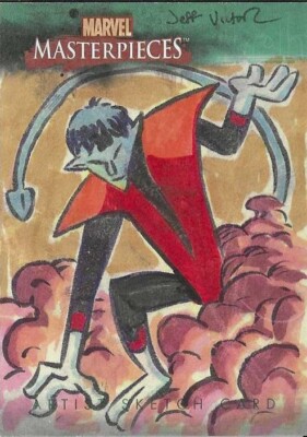 2008 Marvel Masterpieces III Sketch - Jeff Victor | eBay
