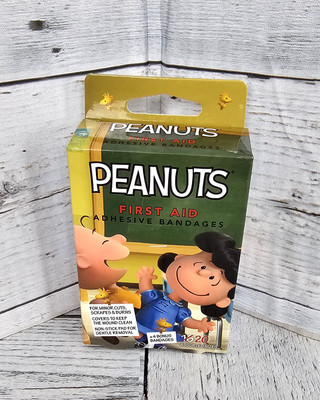 Peanuts First Aid Adhesive Bandages 20 count | eBay