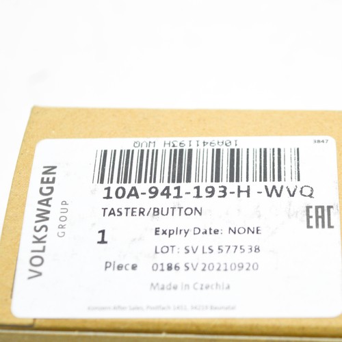 NEW VOLKSWAGEN ID.3 E11 LIGHT SWITCH MULTI PUSHBUTTON 10A941193HWVQ | eBay