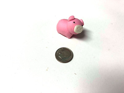 ONE Mini Pig Eraser - Farm Barn Yard - Kids Party Novelty Gift Kawaii ...