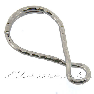 High Quality Figure of 8 Steel Ripple Split Key Rings Nickel Plated ...
