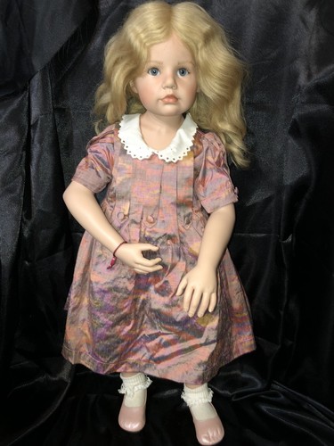2003 Gotz Dolls By artist Hildegard Gunzel 28” Doll “VICTORIA” LE 750 ...