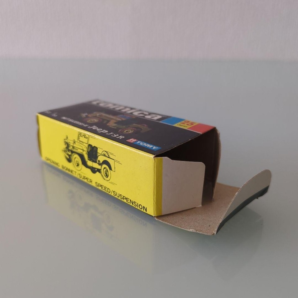 Black Box Tomica Mitsubishi Jeep J3R Color Specified Box T-20 Initial ...