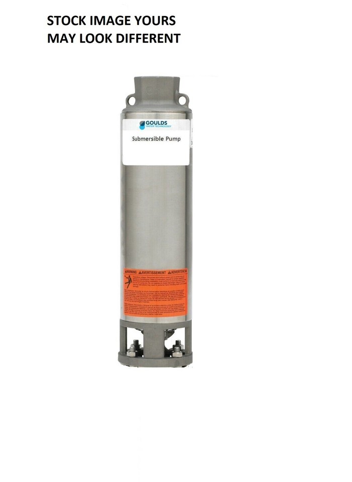 Goulds 10GS05 1/2hp 10stg Submersible Well Pump Wet End Only ,Wet End ...