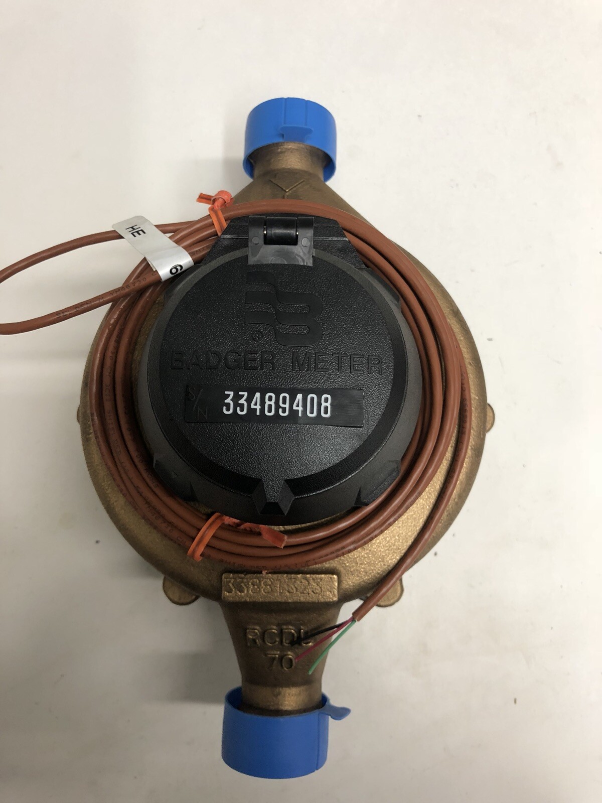 Badger 1" M70 New Meter RTR Register In Cubic Feet. | eBay