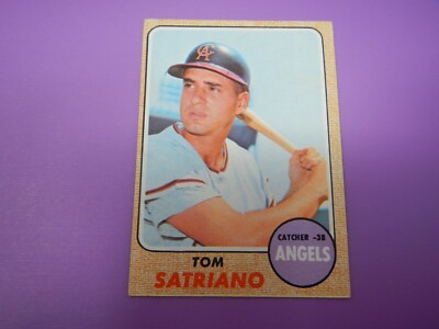 1968 Topps Baseball Tom Satriano Angels #238 | eBay