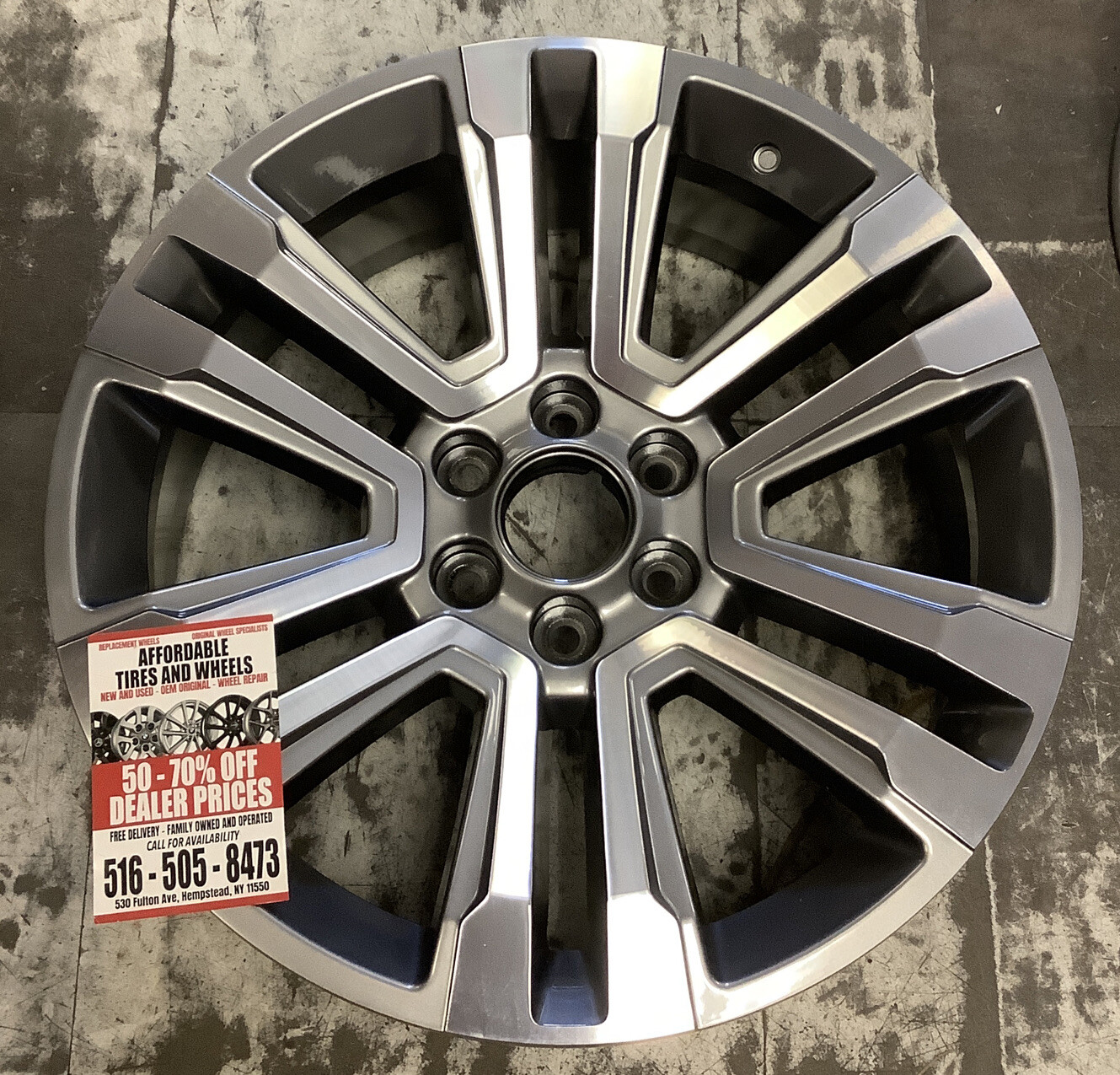 GMC+Yukon+Machined+22+Inch+OEM+Wheel+2018+23217243 for sale online | eBay