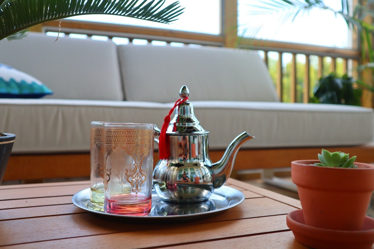 Moroccan Tea Pot Set