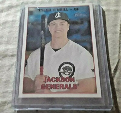 2016 Topps Heritage Minors #58 TYLER O'NEILL RC Rookie St Louis ...