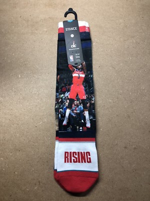 Stance Washington Wizards Beal Wall DC Rising Men’s Crew Socks Size L 9 ...