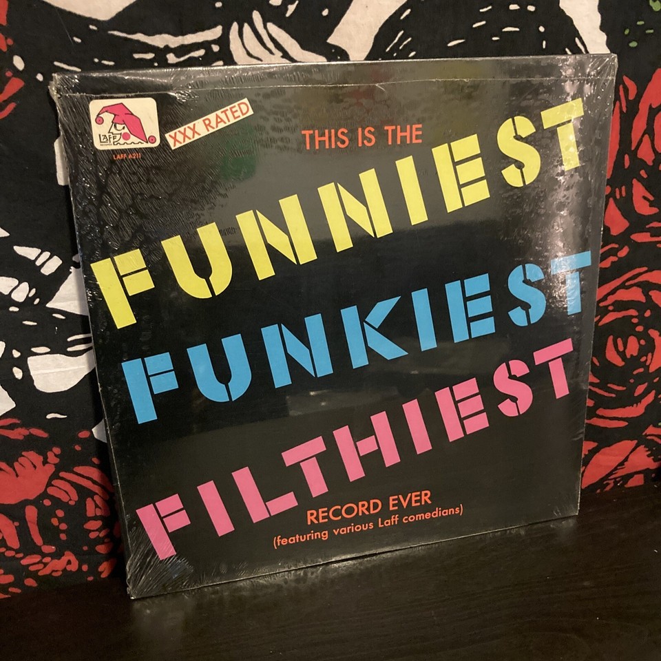 SEALED Funniest Funkiest Filthiest Record Ever Vinyl LAFF Records Adult Comedy | eBay