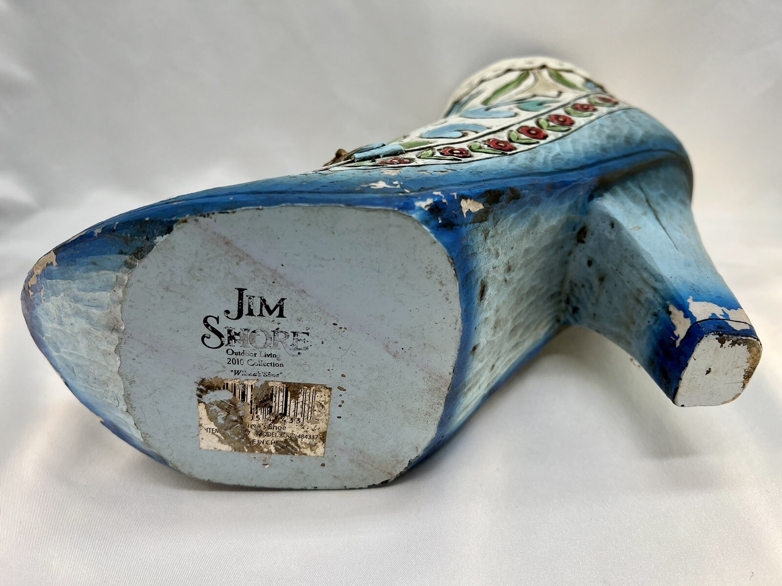 Shoe Vase Planter Flower Pot Doorstop Bookend Fairytale Grandma Jim ...