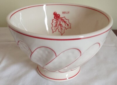 Home Essentials Dinnerware Collection Cereal Bowl Holly | eBay