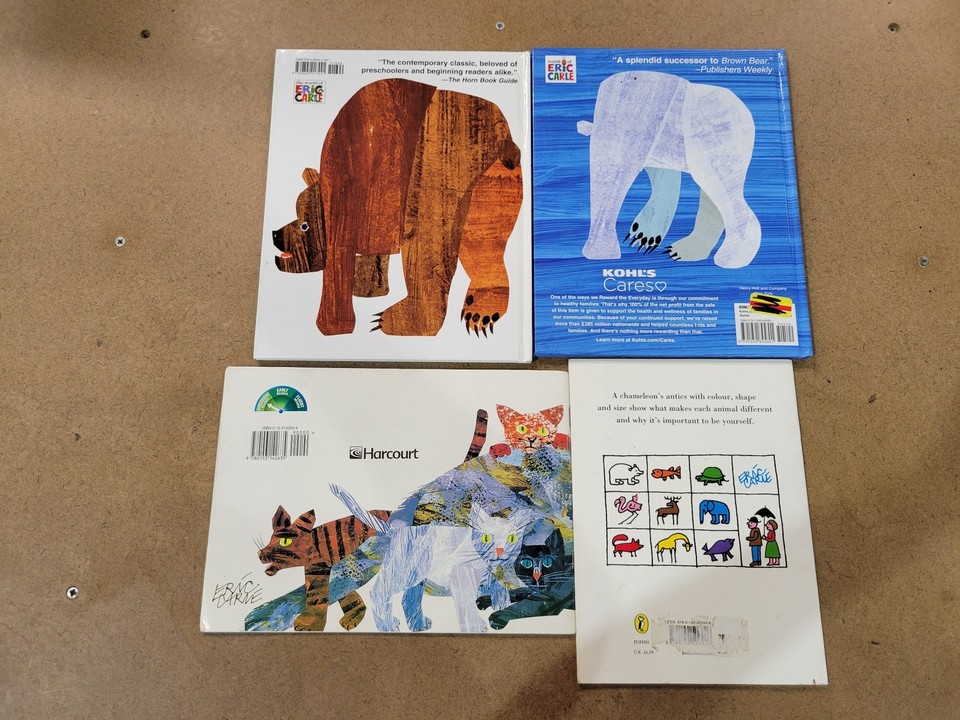 Lot of 16 ERIC CARLE Picture Books for Children's Kid Paperback ...