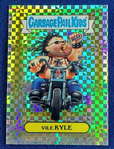 2014 Garbage Pail Kids Chrome Series 2 X-FRACTOR REFRACTOR 47b Vile ...