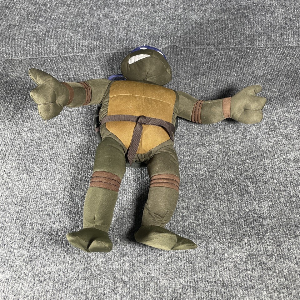 Vintage 2003 Playmates "15" Donatello TNT Stuffed Plush Doll Toy | eBay