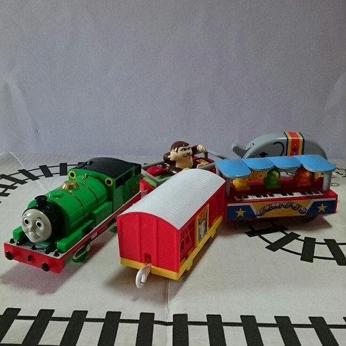 Out of print Plarail Thomas Percy and fun action wagon set figure | eBay