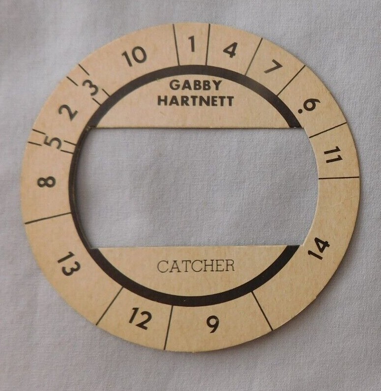 1957 Cadaco Disc Baseball Disc - Pick one | eBay