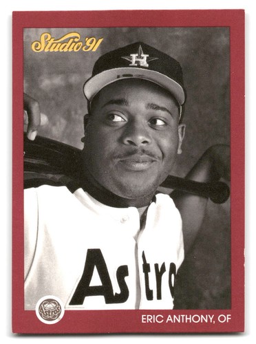Eric Anthony 1991 Studio #171 Houston Astros BASEBALL | eBay