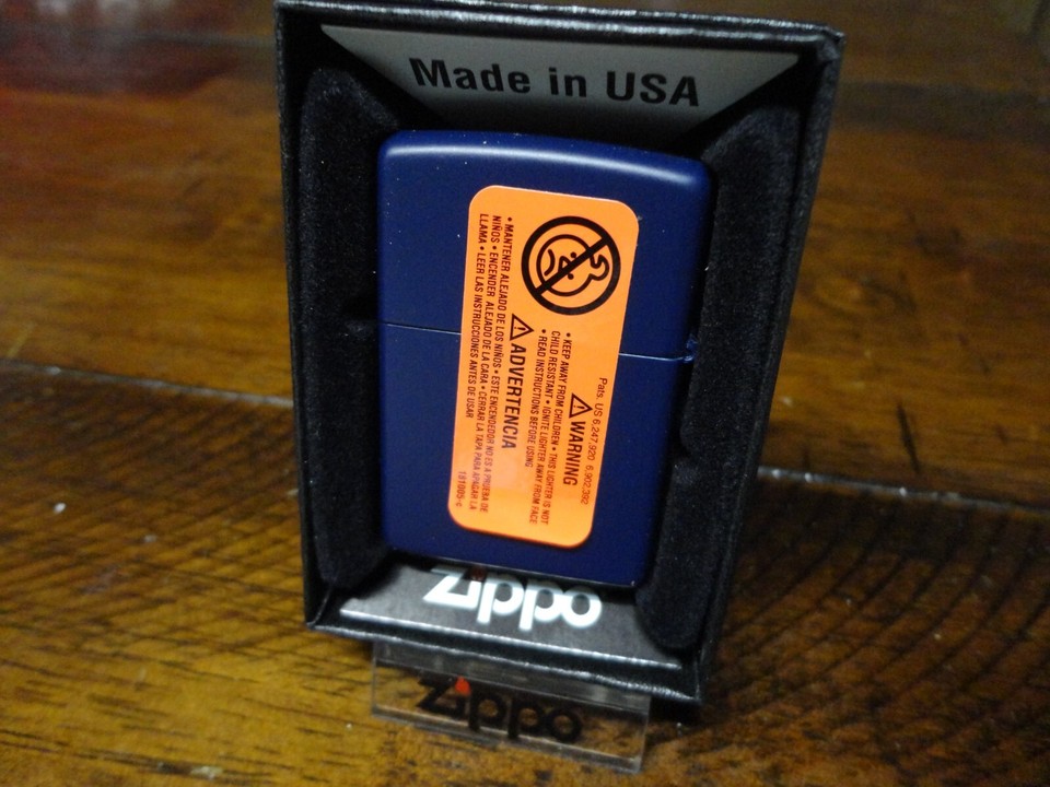 HISTORY OF ZIPPO LOGOS ZIPPO LIGHTER MINT IN BOX | eBay
