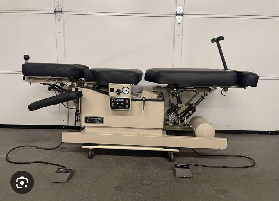 Hill Air-Flex Chiropractic Flexion Distraction Table Recently ...